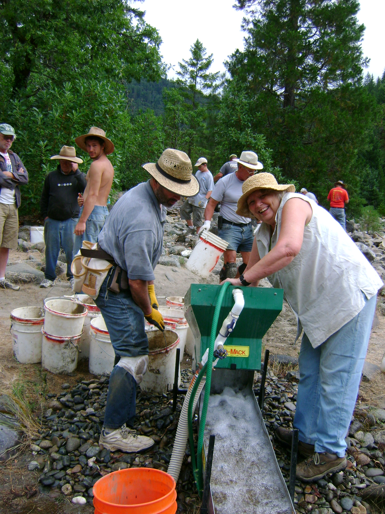 » gold mining Oregon